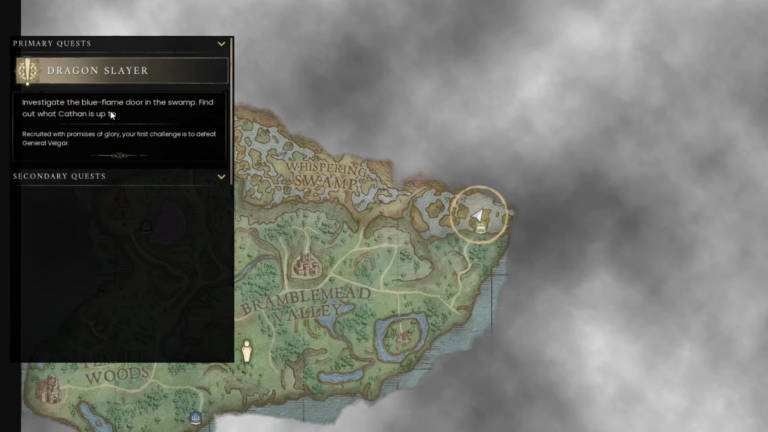 runescape dragonwilds：如何调查蓝色火焰门