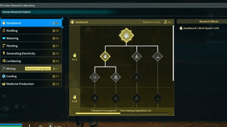 如何取得並使用 Palworld 的 Pal 勞工研究實驗室